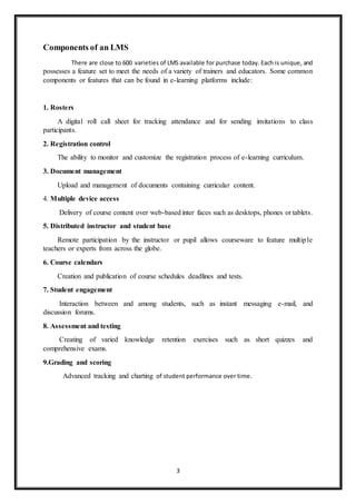 Learning management system | DOCX