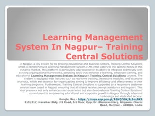 Best Learning Management System In India – Training Central Solutions | PPT