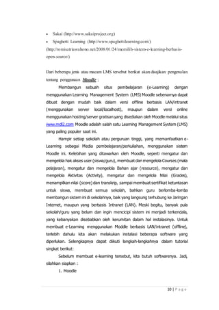 Learning management system makalah kel 3 | DOCX