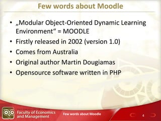 Learning management system moodle | PPT