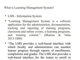 Learning management system | PPT