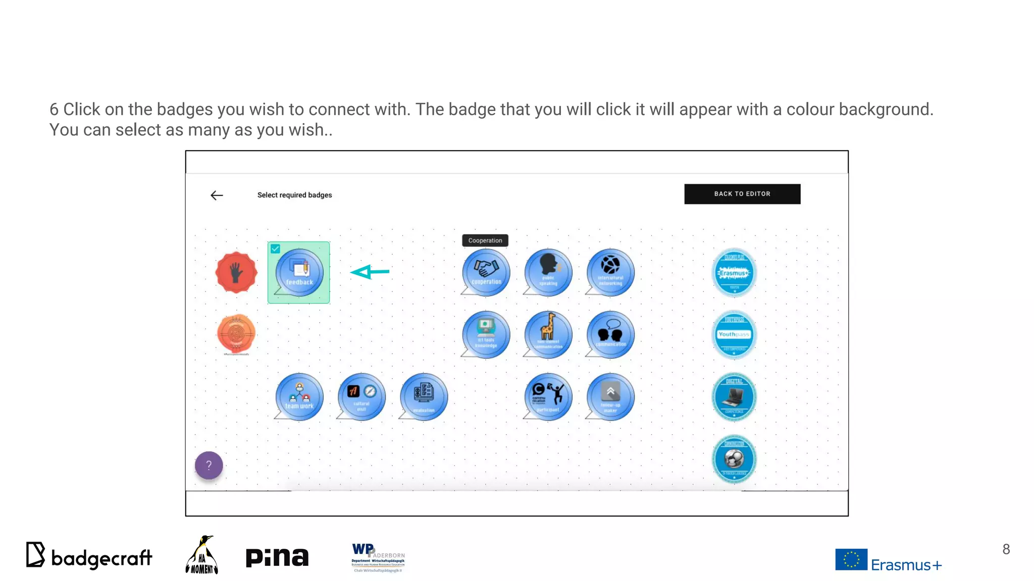 Badgecraft User Guide - How to create Badge Map | PPT