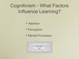 Learningmatrix learning theories | PPT