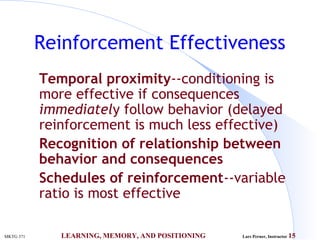 Consumer Knowledge ,Learning, memory, and positioning | PPT