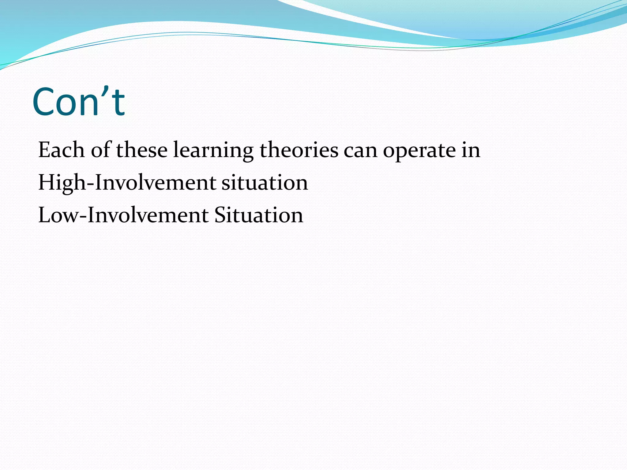 Learning, Memory and Retrieval | PPTX