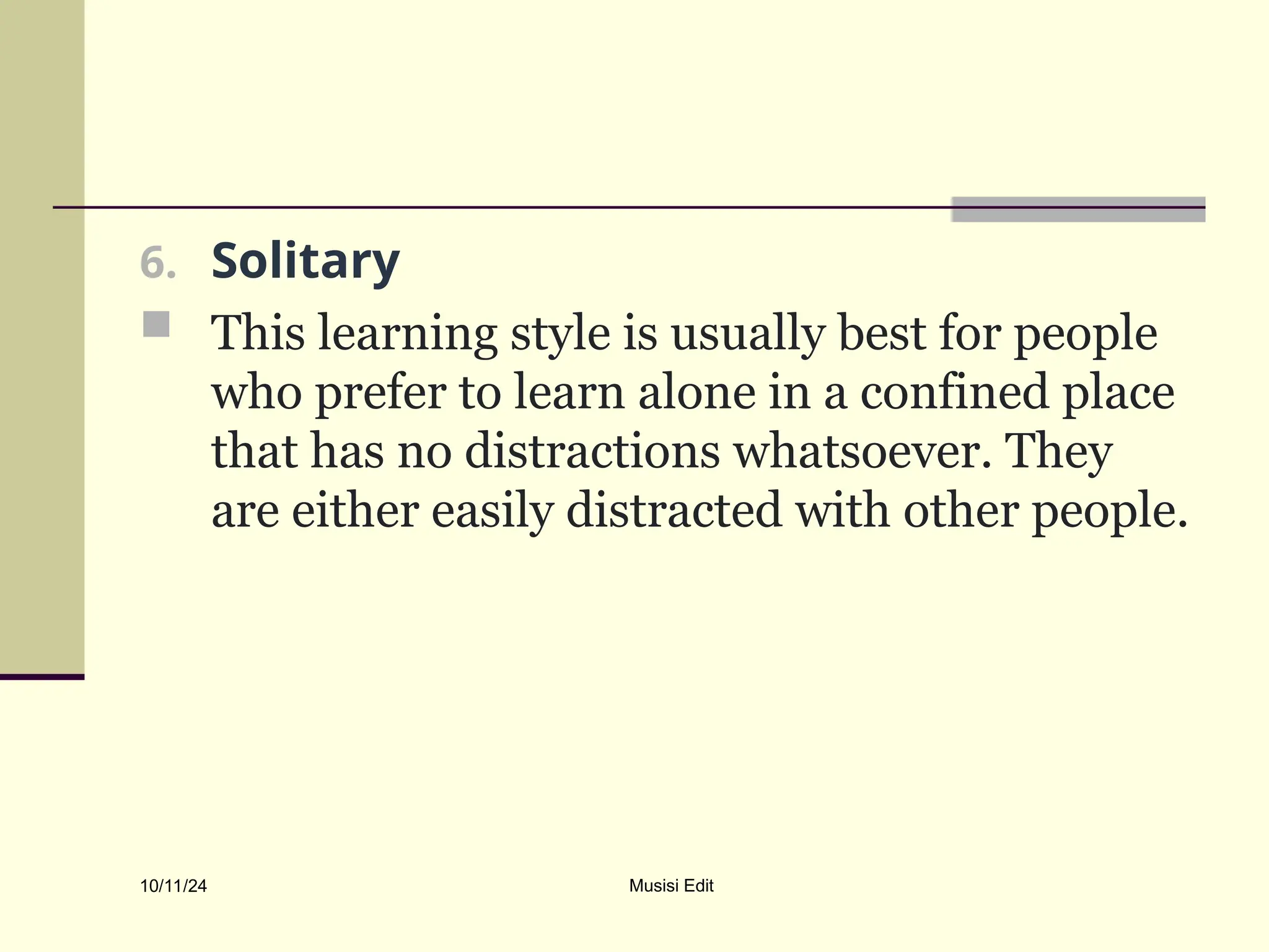 learning methods notes for Foundation courses | PPT