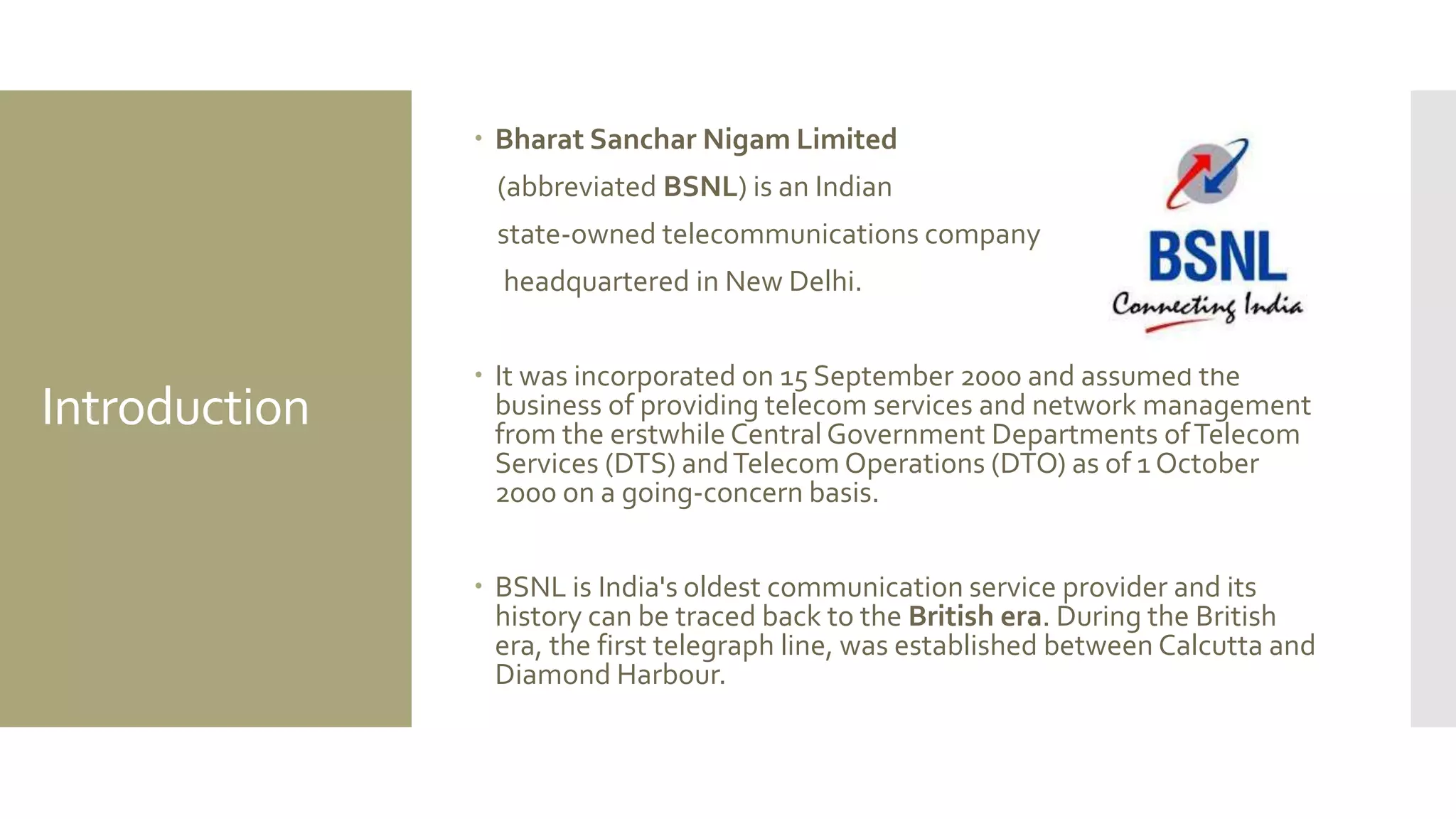 Learning methods of BSNL | PPT