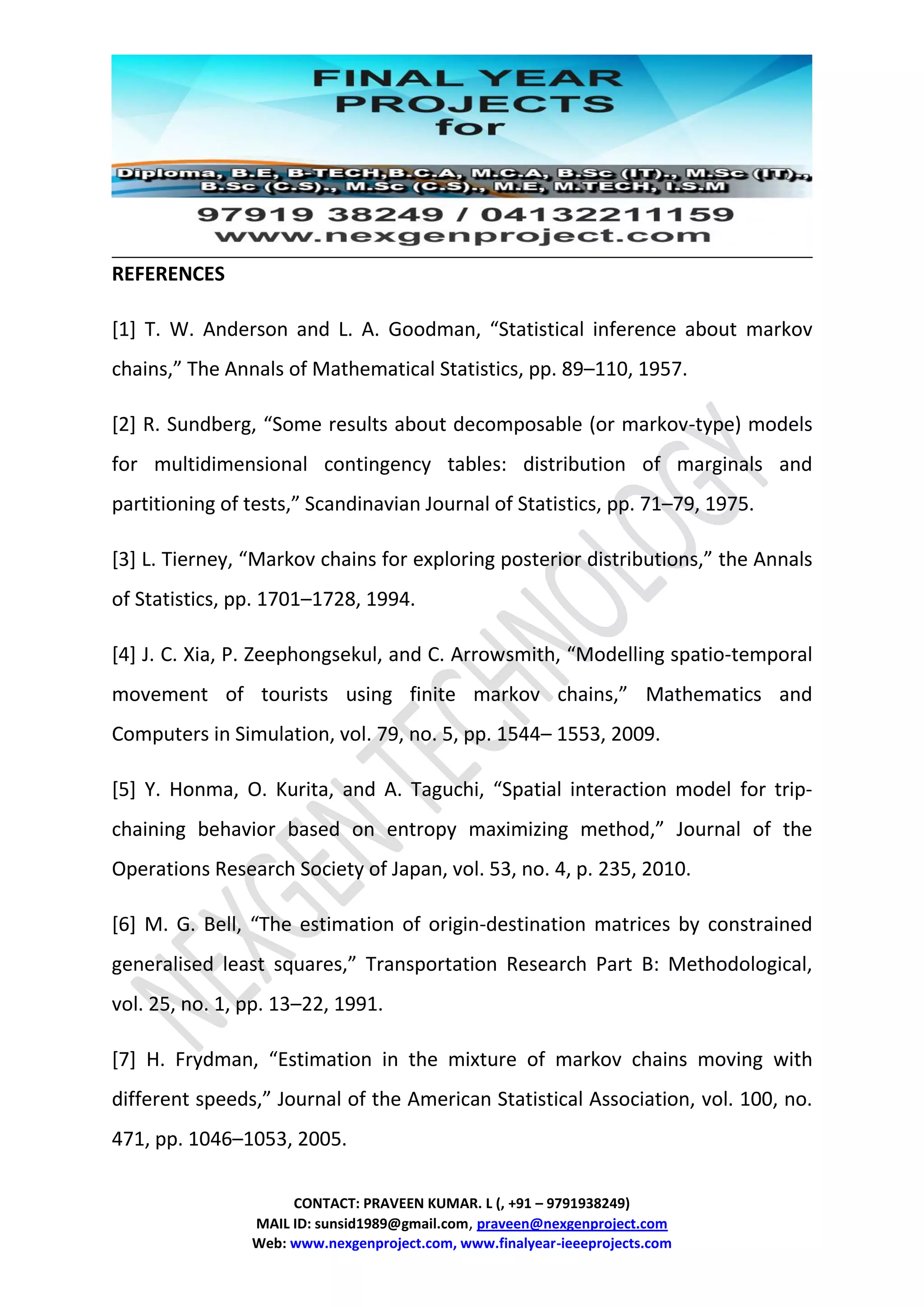 LEARNING MIXTURES OF MARKOV CHAINS FROM AGGREGATE DATA WITH STRUCTURAL CONSTRAINTS | PDF