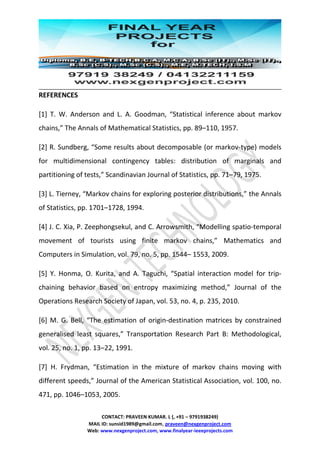 LEARNING MIXTURES OF MARKOV CHAINS FROM AGGREGATE DATA WITH STRUCTURAL CONSTRAINTS | PDF