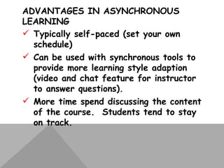 Learning modalities comparison (online) | PPT