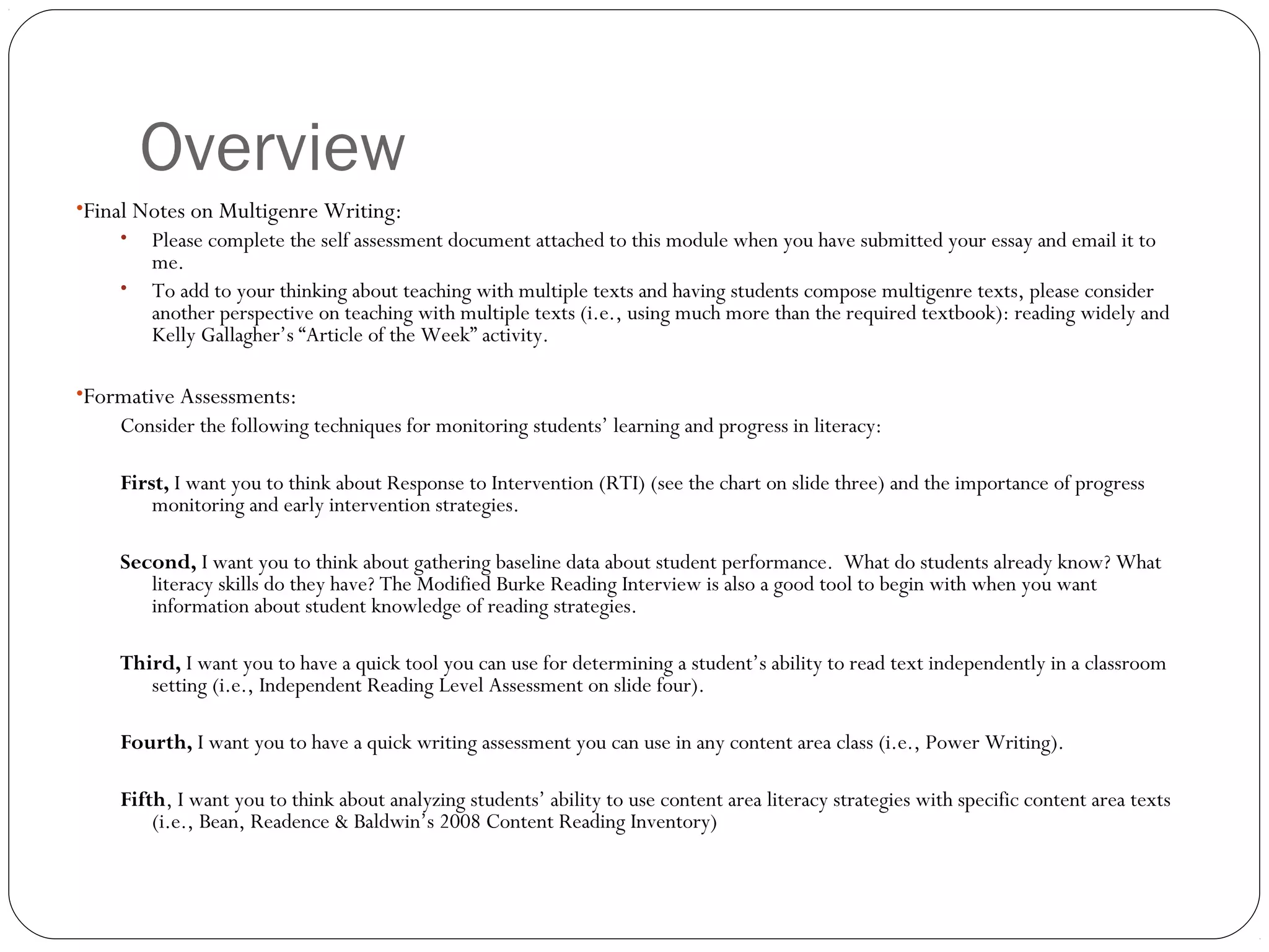 Learning module 14 | PPT