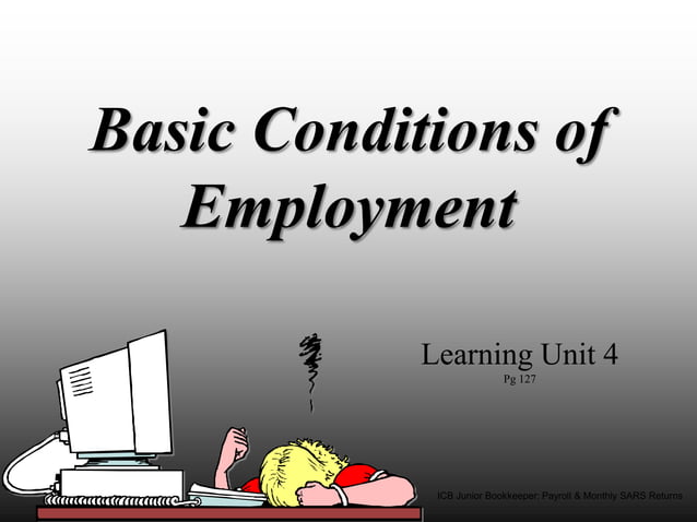 ICB PAYROLL & MONTHSLY SARS RETURNS Learning module 4 | PPT