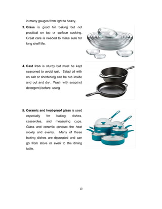 Learning module cookery 8 (week 1) | PDF
