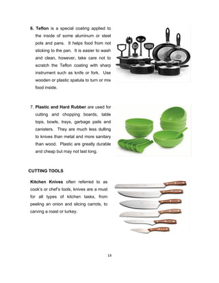 Learning module cookery 8 (week 1) | PDF