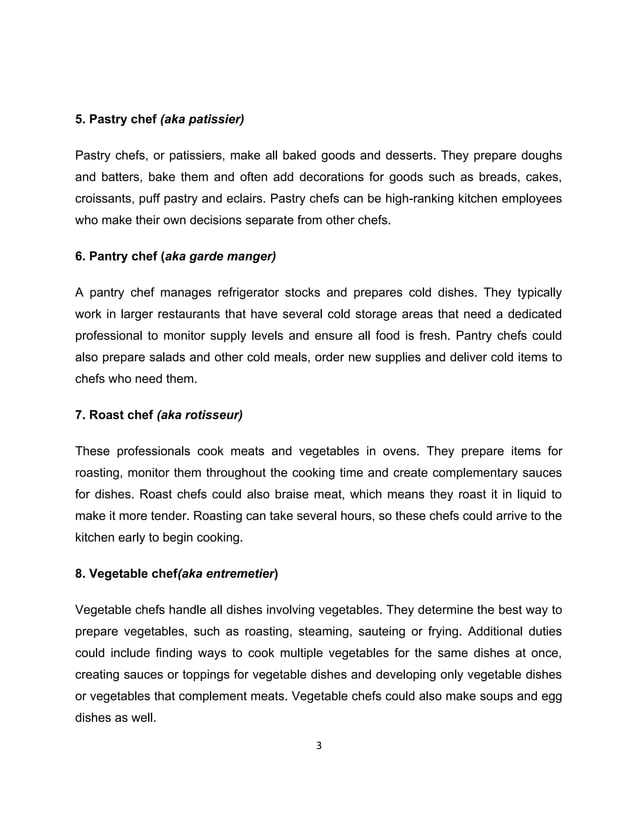 Learning module cookery 8 (week 1) | PDF | Cooking | Food & Drink