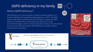 Learning more from direct to-consumer personal genome data | PPT