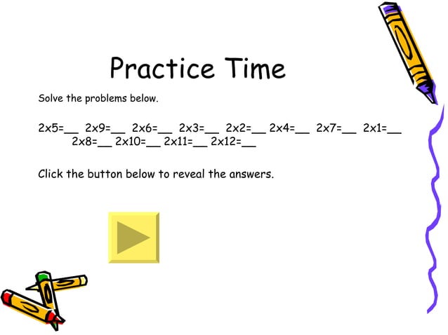 Learning multiplication | PPT