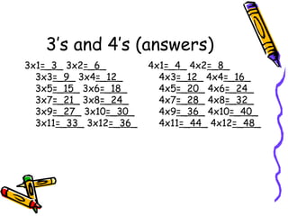 Learning multiplication | PPT