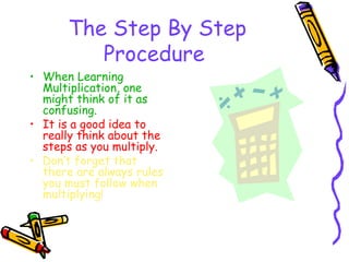 Learning multiplication | PPT