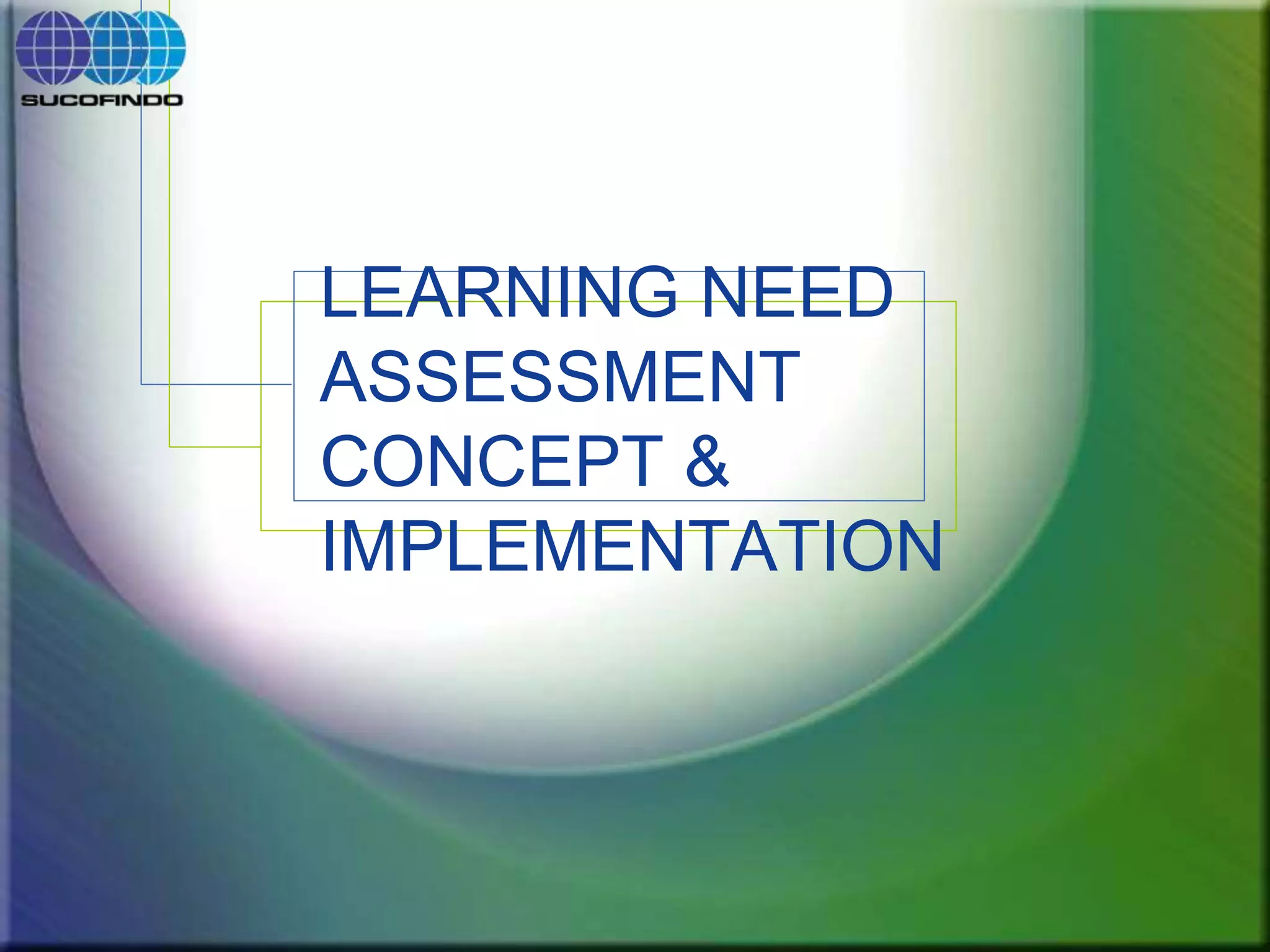 Learning Need Assessment Concept & Implementation.pptx
