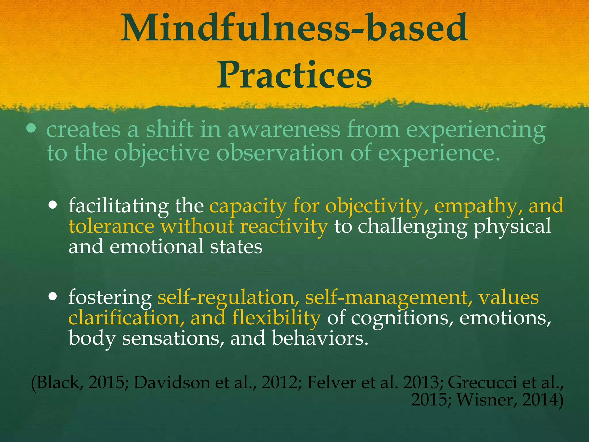 Neuroscience, Mindfulness and Learning | PPTX