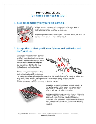 Learning New Skills | PDF | Brain and Nervous System Disorders ...