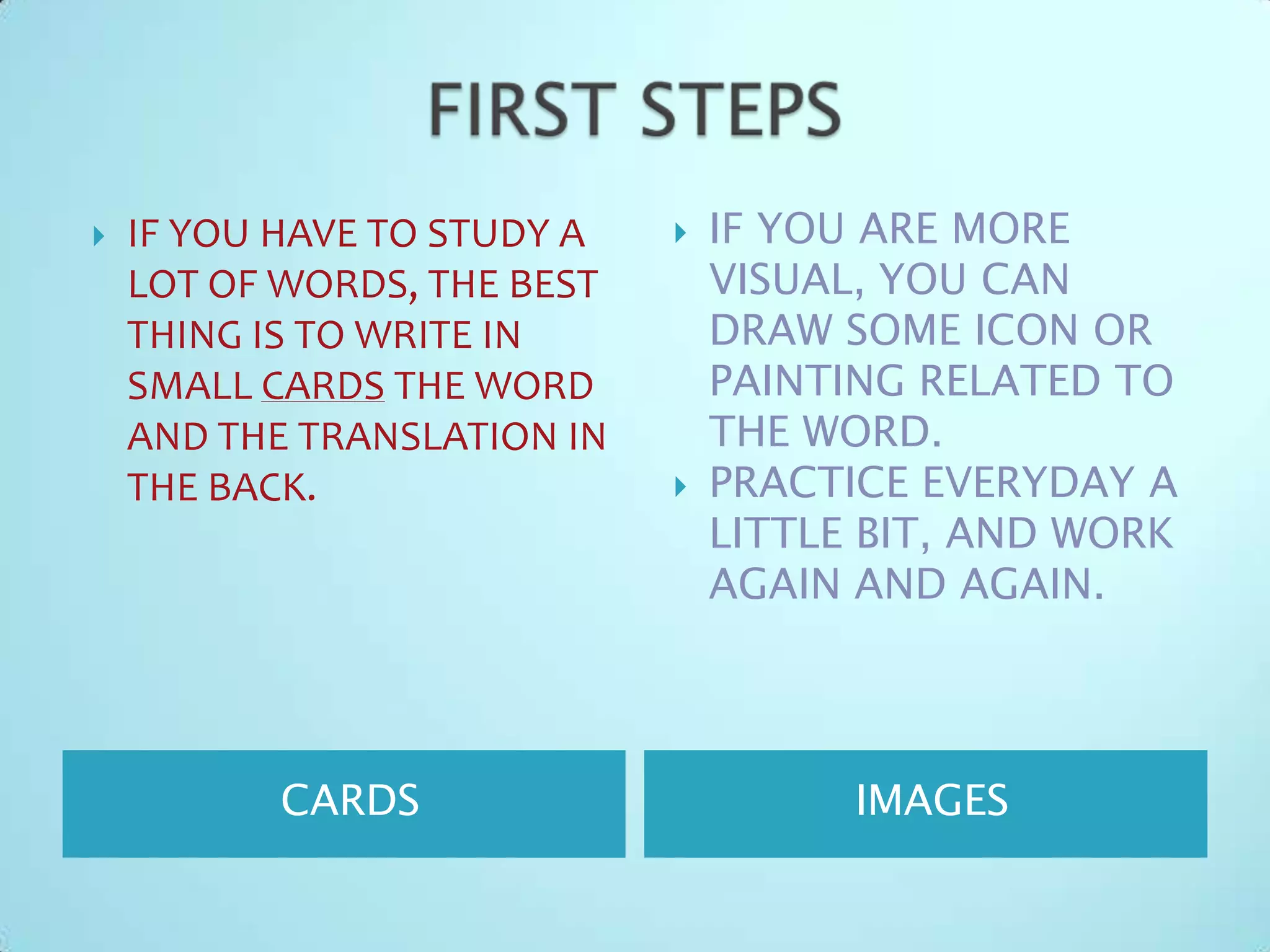 Learning New Vocabulary | PPTX