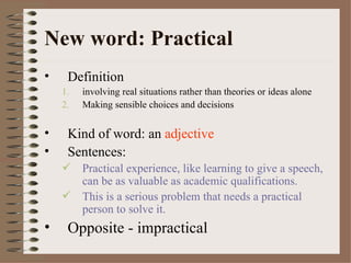 Learning New Words | PPT