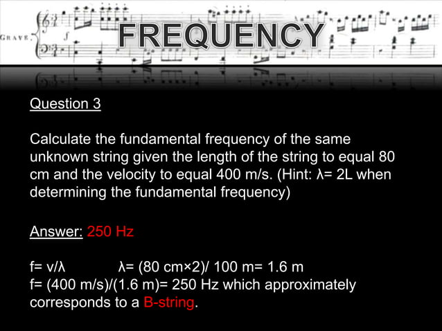 Sound Waves and Guitars: Physics LO | PPTX