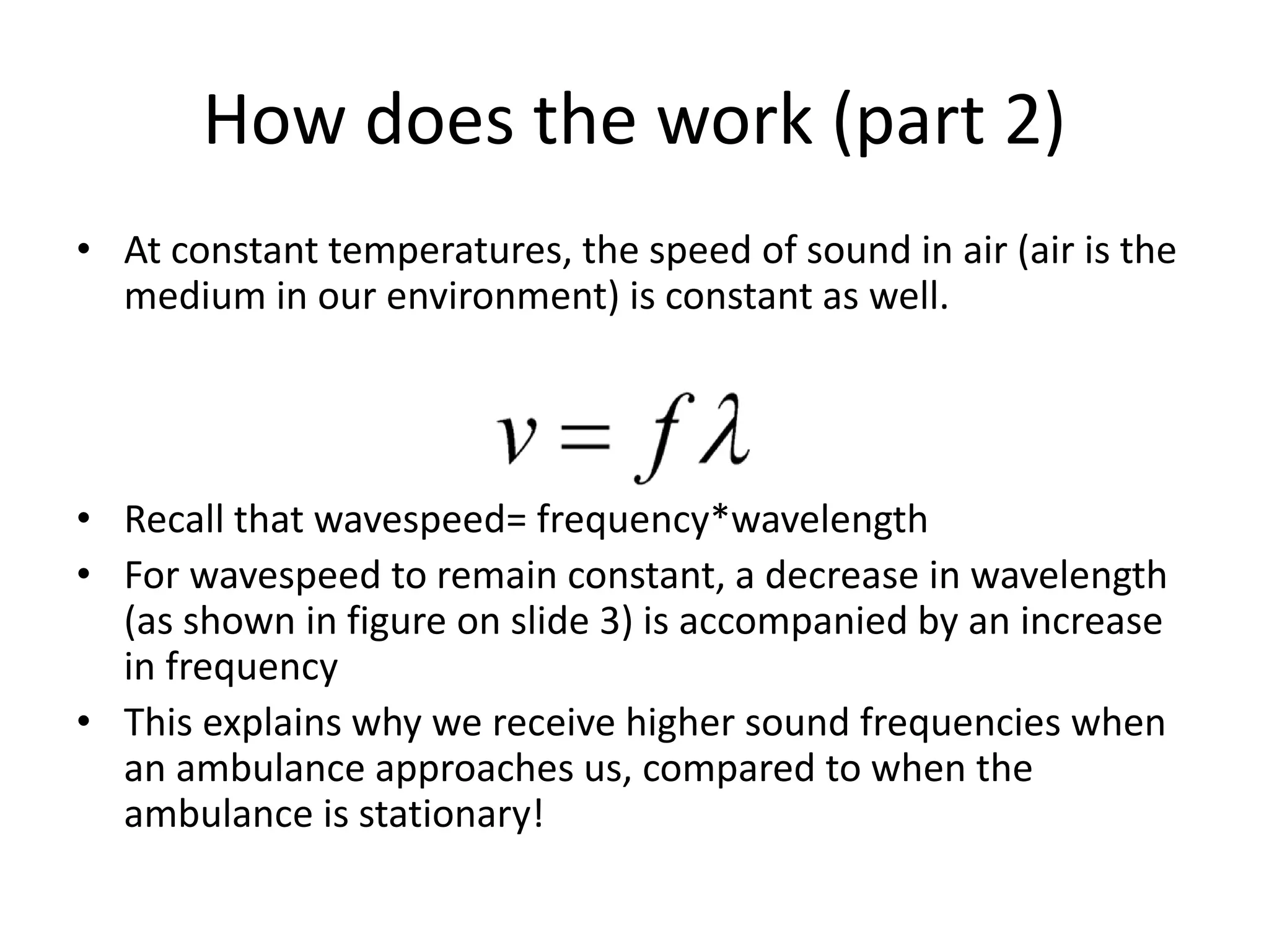 The Doppler Effect: Classroom example! | PPTX