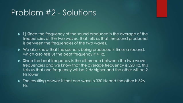 LO8, Physics 101, Beats | PPT