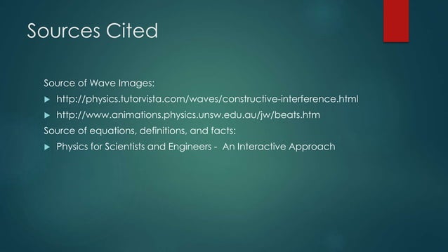 LO8, Physics 101, Beats | PPT