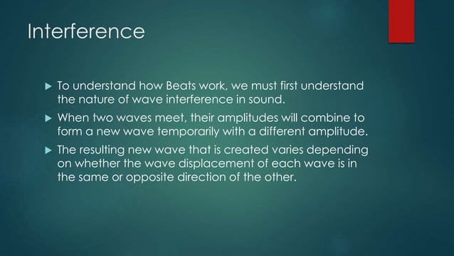 LO8, Physics 101, Beats | PPT