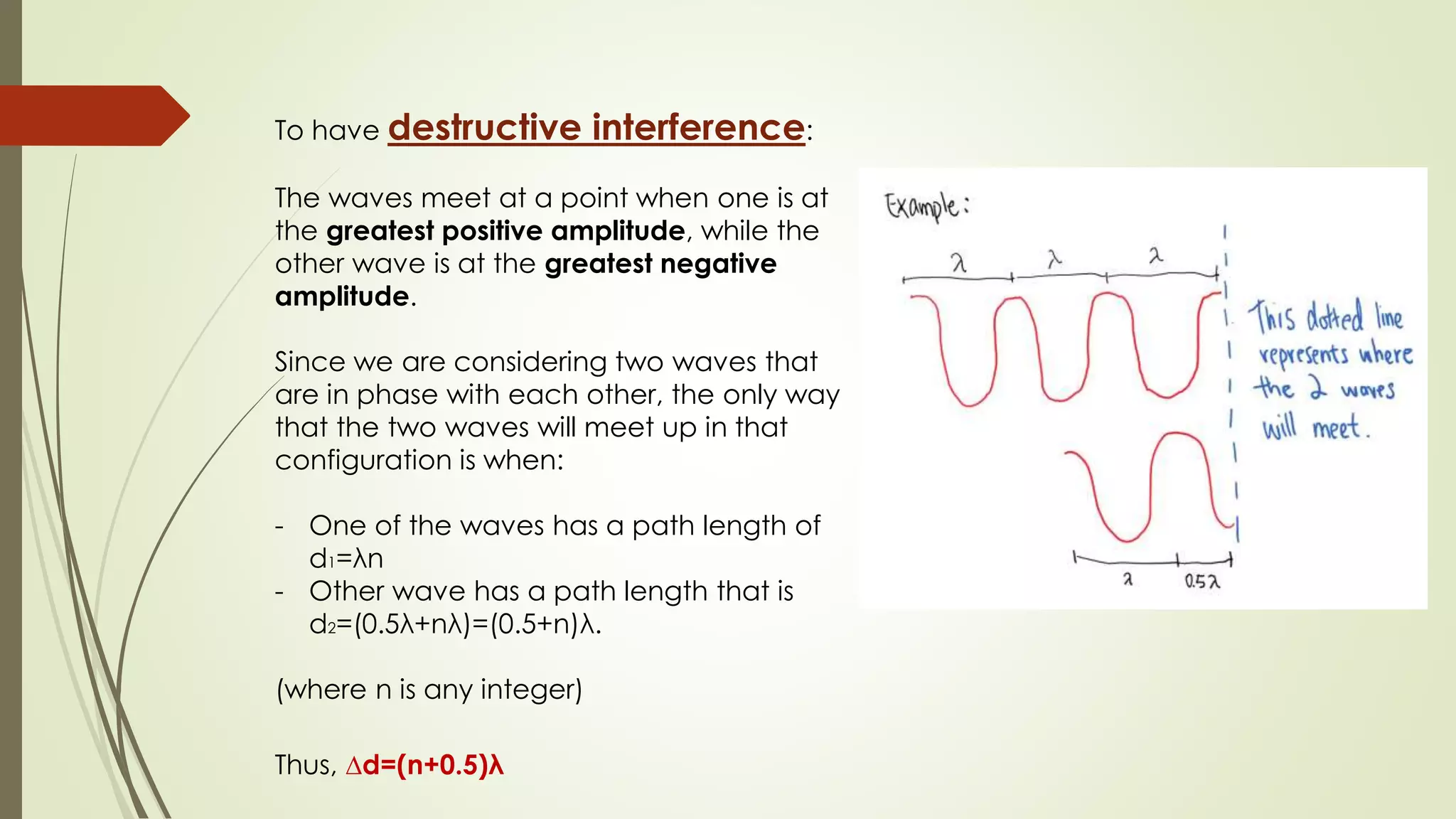 Learning object 7 (interference) | PPTX