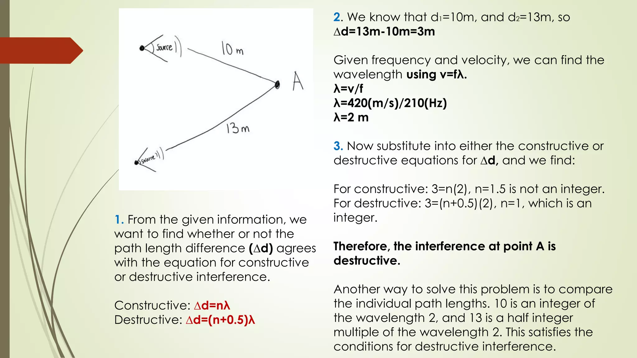 Learning object 7 (interference) | PPTX