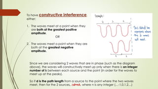 Learning object 7 (interference) | PPTX