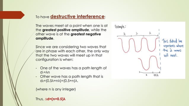 Learning object 7 (interference) | PPTX
