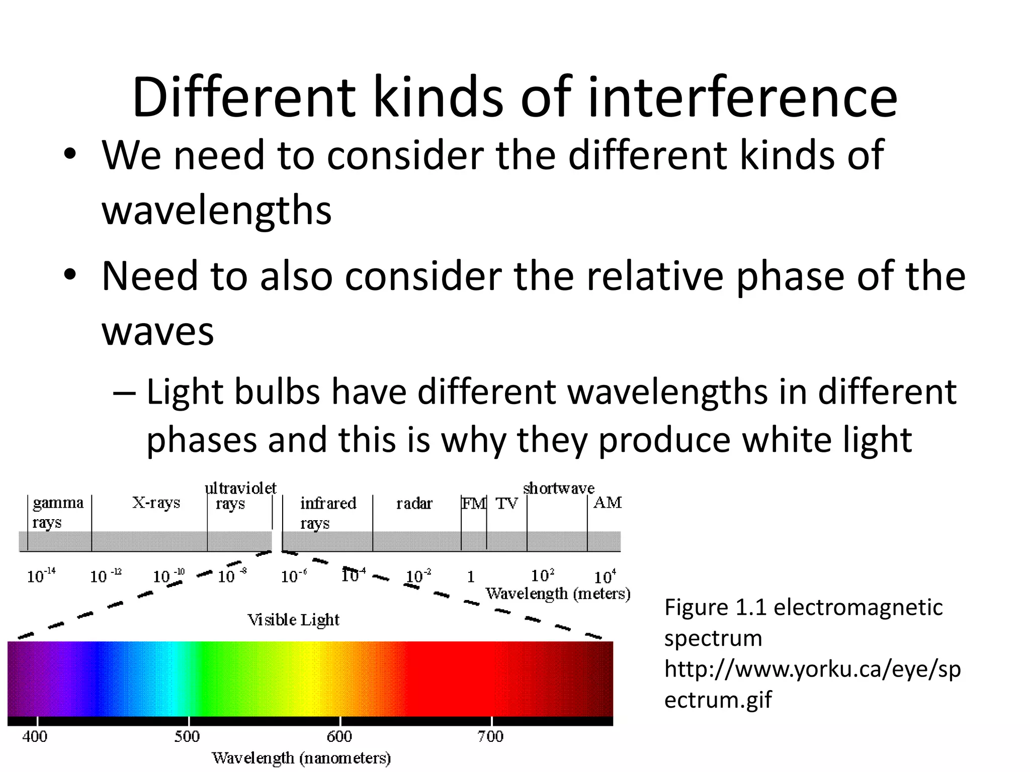 interference in lights - Michelson interferometer | PPTX