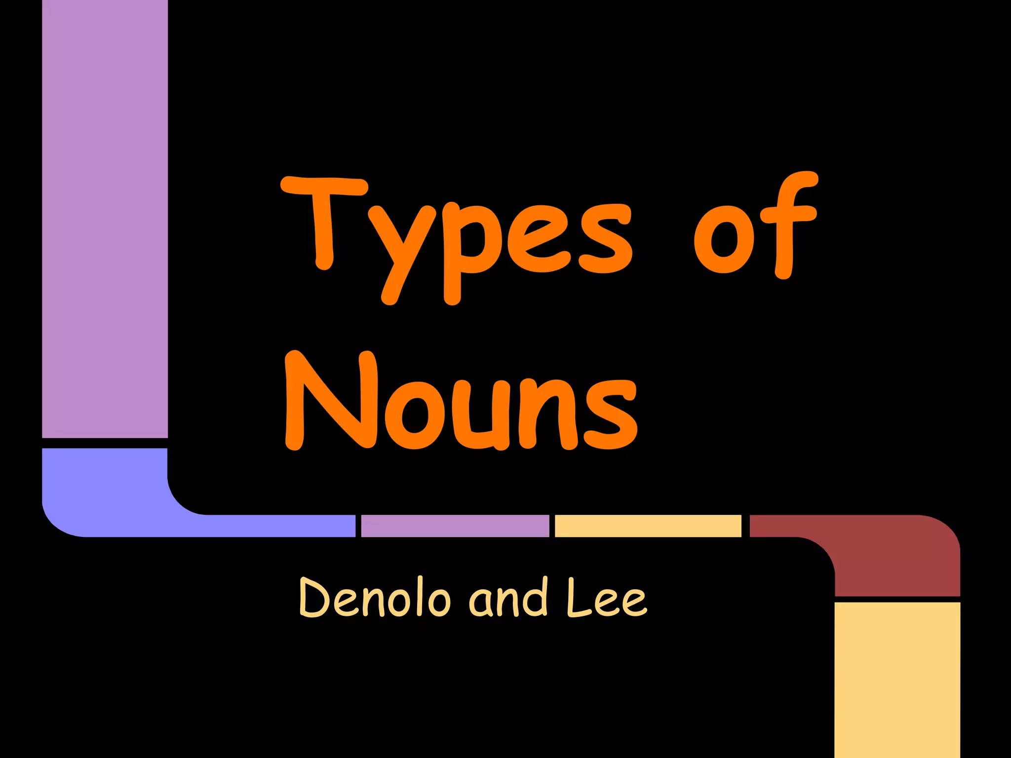 Learning object for Nouns | PDF