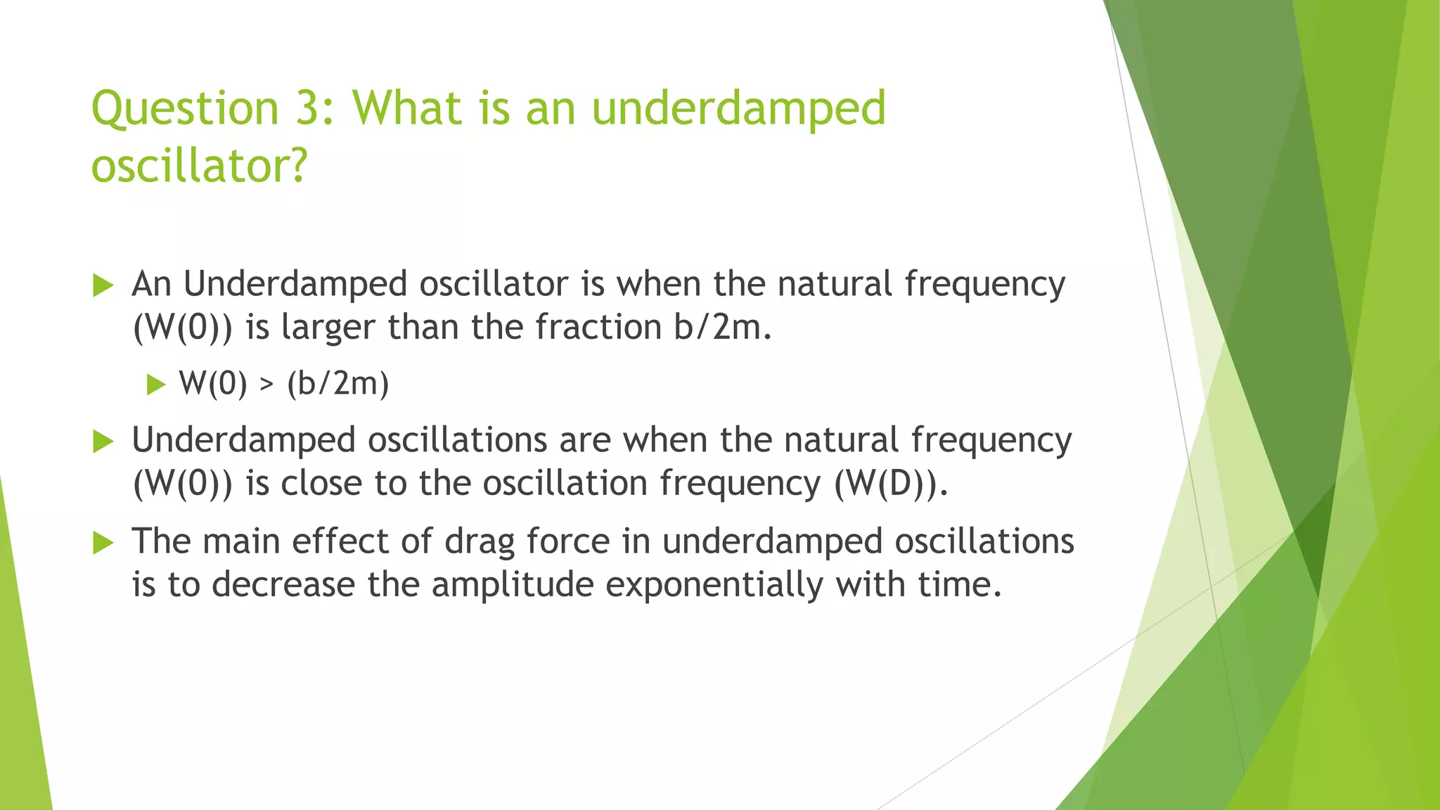 Damped Oscillations | PPTX