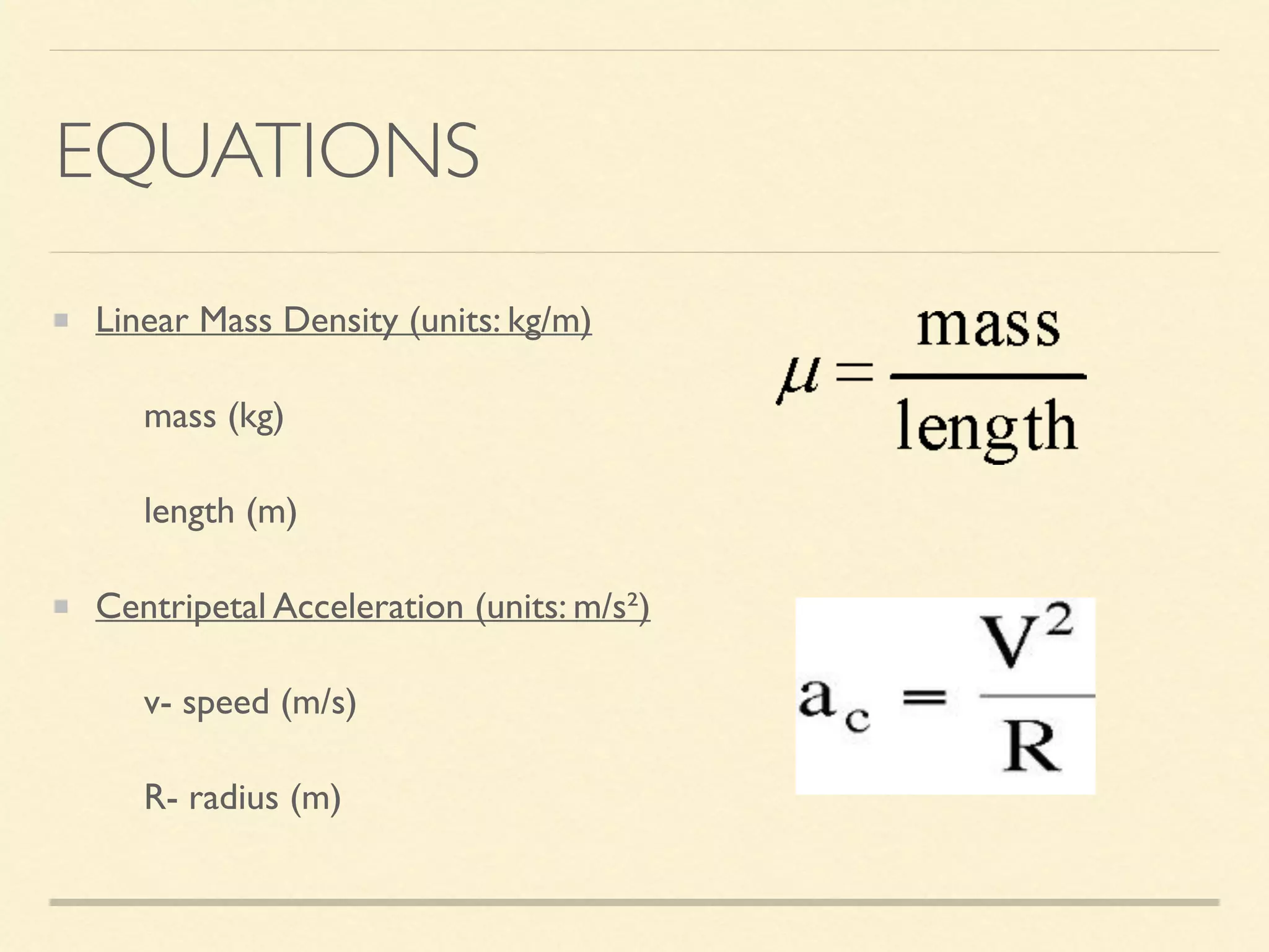 Wave Speed on a String | PDF