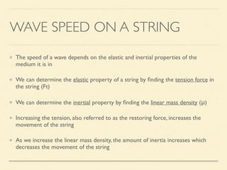 Wave Speed on a String | PDF