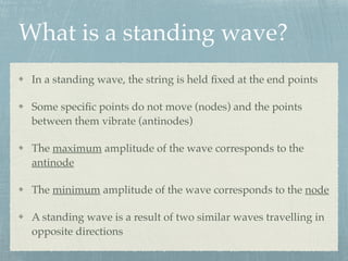 Standing Waves on a String | PDF