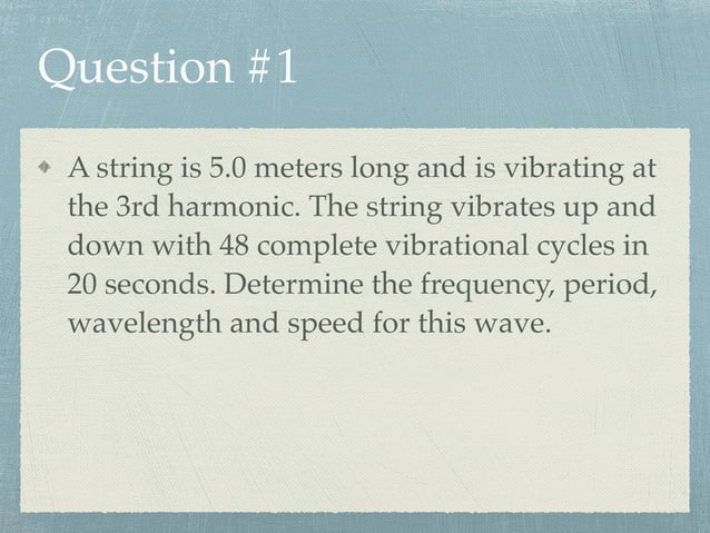 Standing Waves on a String | PDF