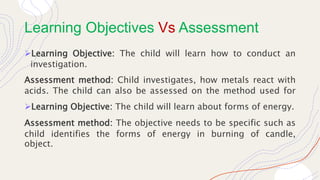 learning objectives.pptx | Educational Assessment | Education