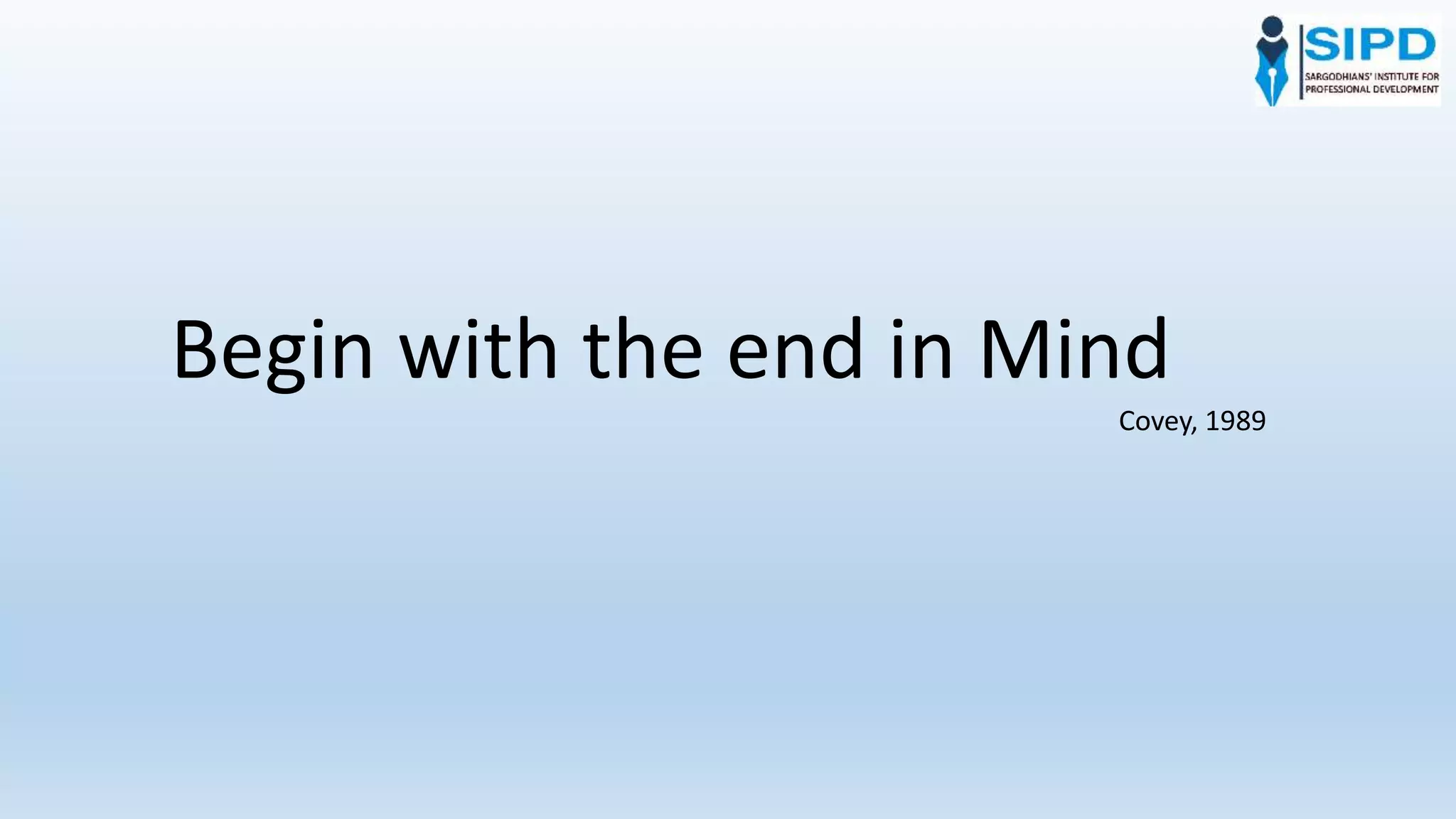 Set Clear Learning Objectives | PPTX