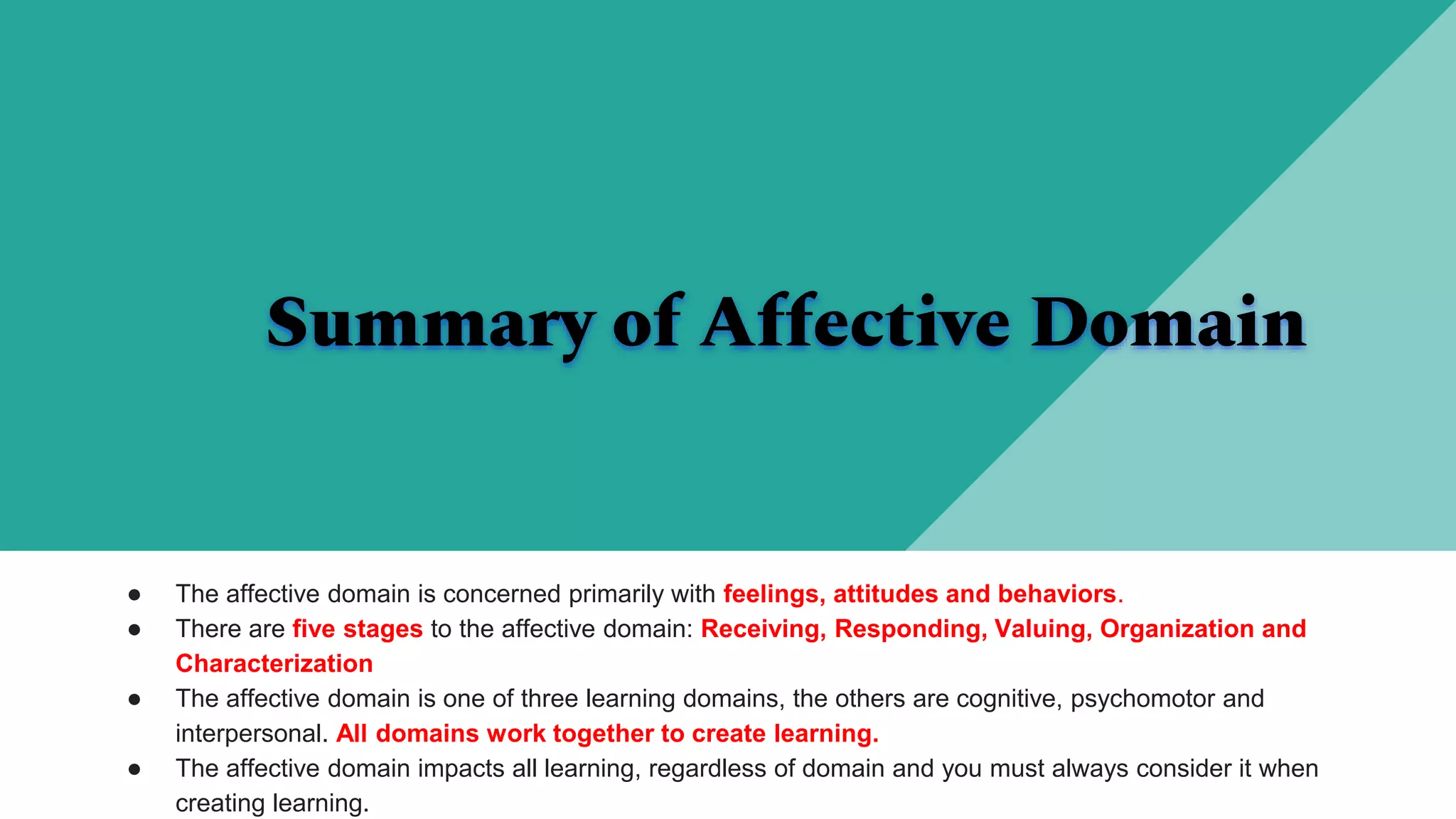 Learning objectives and learning outcomes | PPTX