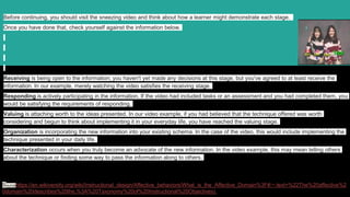 Learning objectives and learning outcomes | PPTX