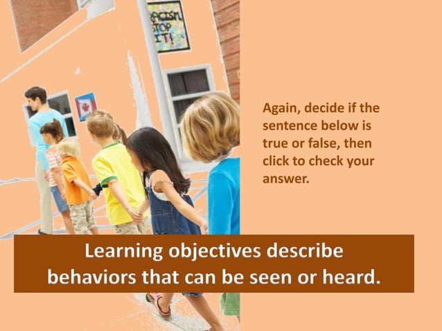 Learningobjectivesfinal 111127194305-phpapp01 | PPTX