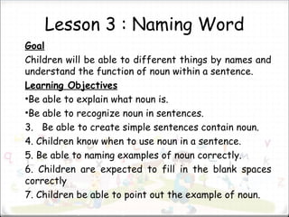 Learning objectives ver97 2003 | PPT